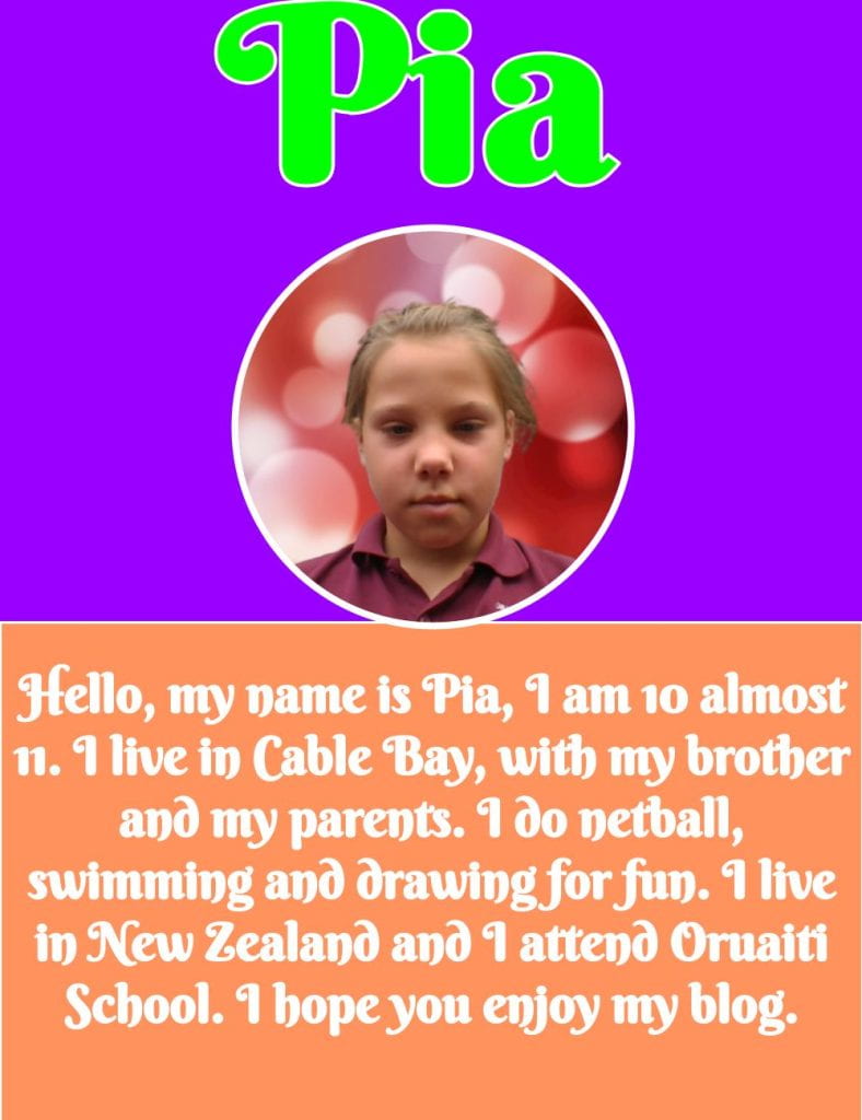 Glow worms – Pia @ Oruaiti School